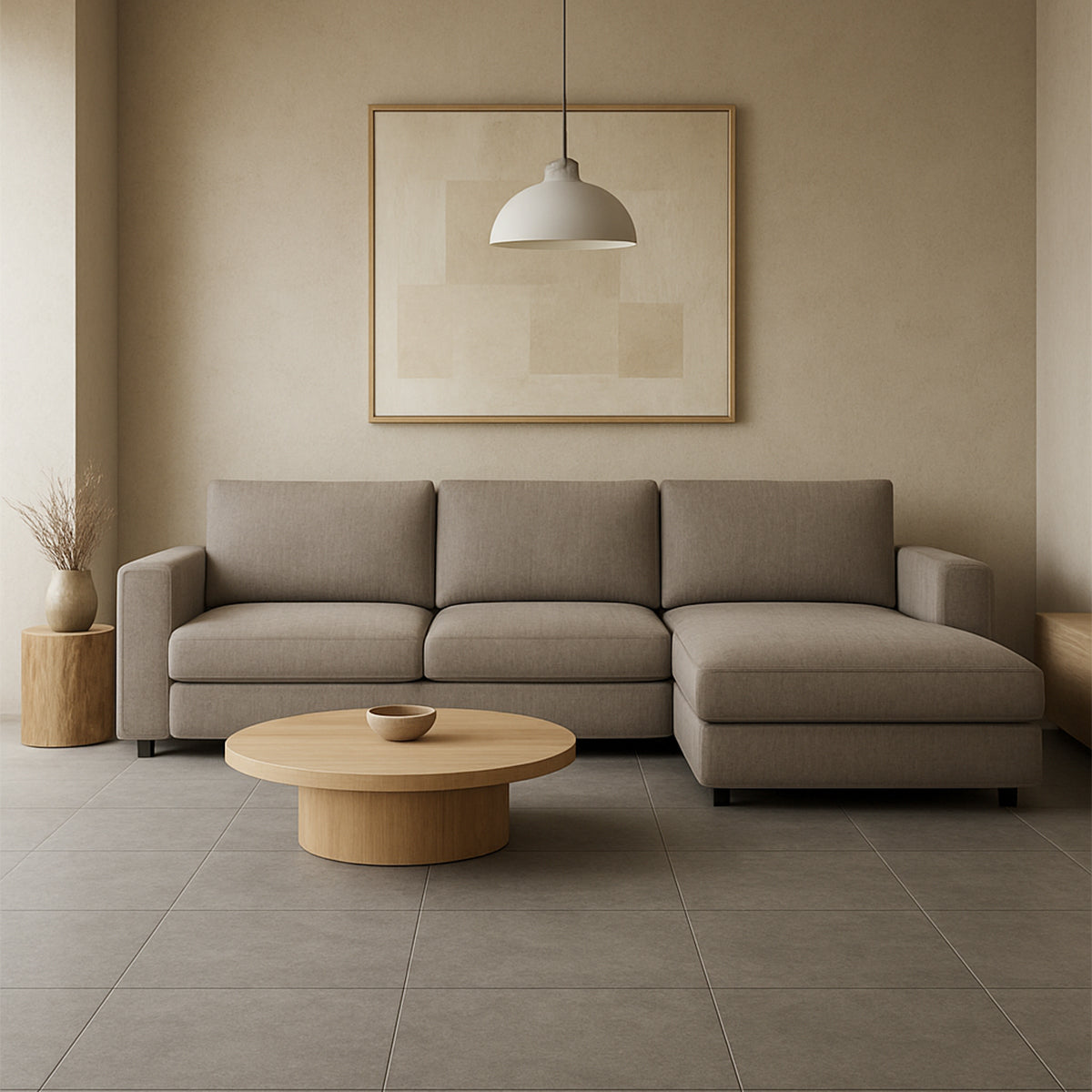 Sala Modular 3 Cuerpos Metrópolis - Ceniza – SPAACIO Design Central